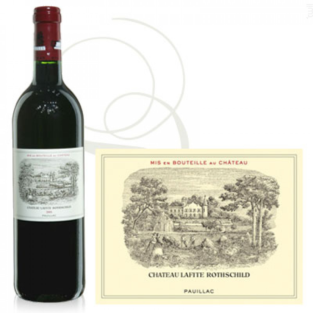 Achat Vin Château Lafite Rothschild Rouge - Domaines Barons De Rothschild - Château Lafite ...