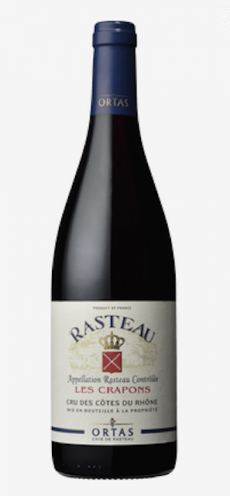 Achat Vin Rasteau Les Crapons Rouge - Cave De Rasteau - Meilleur prix