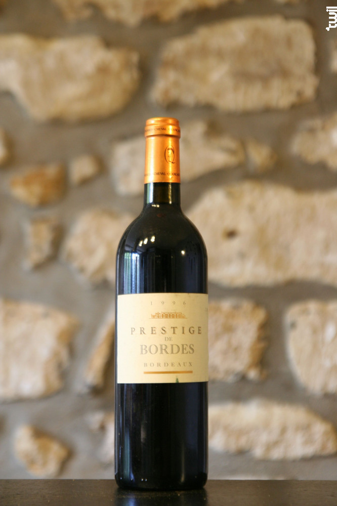 Achat Vin Chateau Prestige De Bordes Rouge - Bordeaux - Meilleur prix