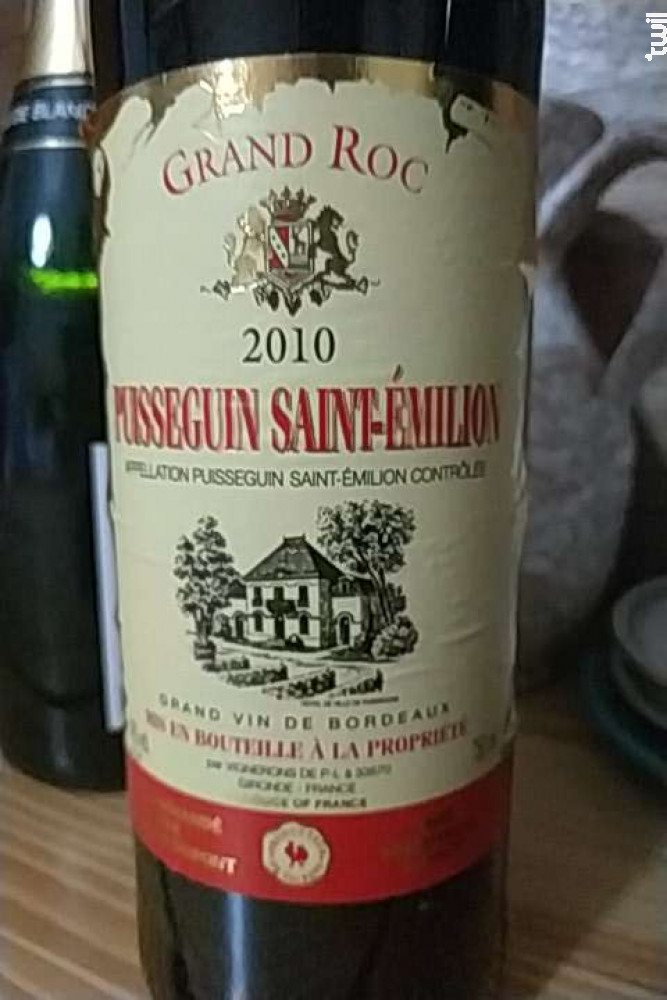 Achat Vin Puisseguin-saint-emilion Rouge - Grand Roc - Puisseguin-saint ...