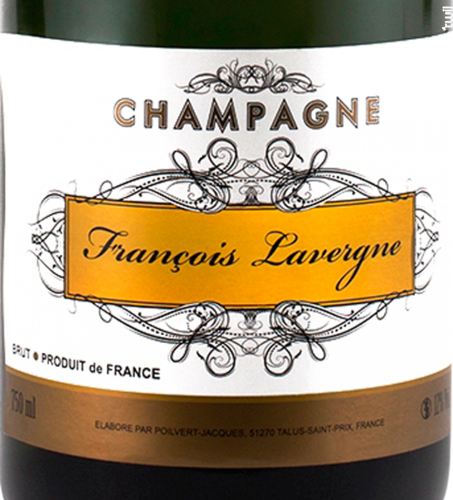 Achat Vin Brut François Lavergne Effervescent - Champagne François ...