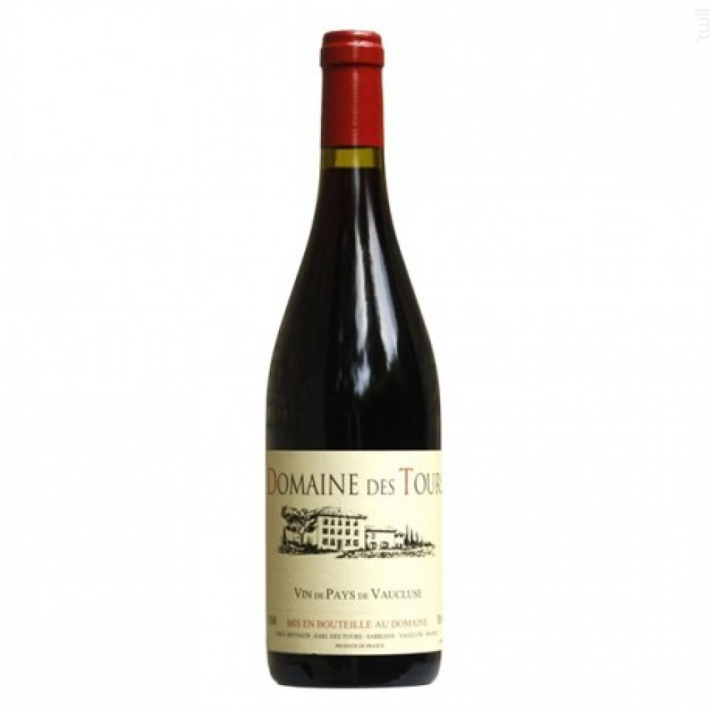 Achat Vin Vin De Pays De Vaucluse Rouge - Domaine Des Tours - Vin De ...