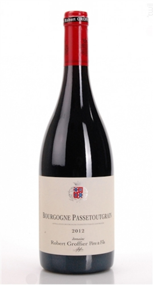 Achat Vin Bourgogne Passetoutgrain Rouge - Domaine Groffier Robert Père ...
