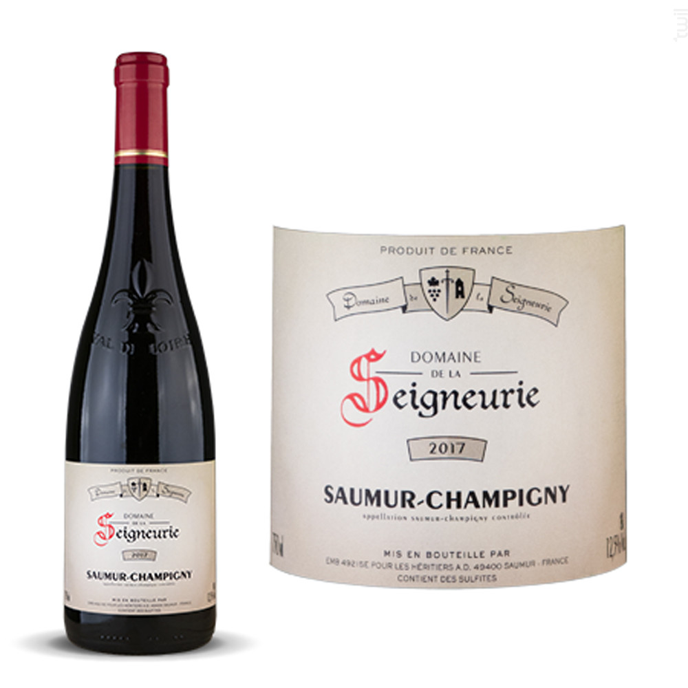 Achat Vin Saumur Champigny Rouge - Domaine De La Seigneurie - Saumur ...