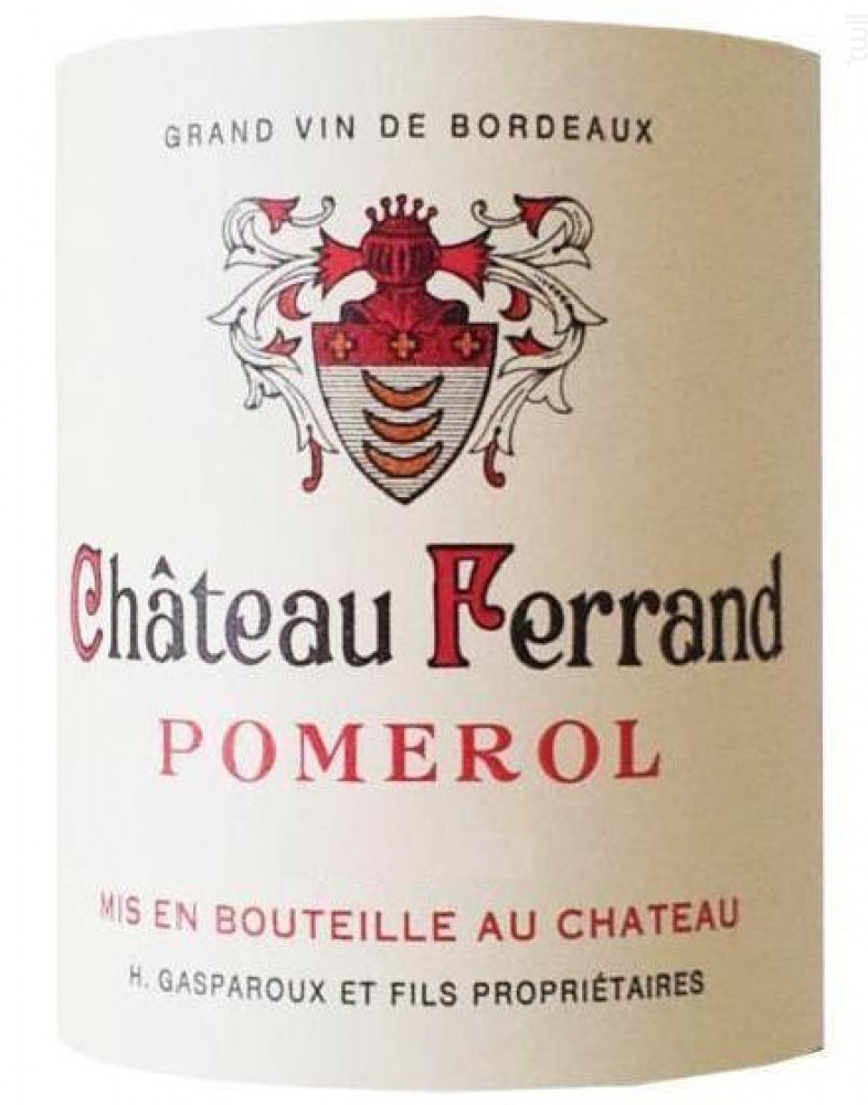Achat Vin Château Ferrand Rouge - Pomerol - Meilleur prix