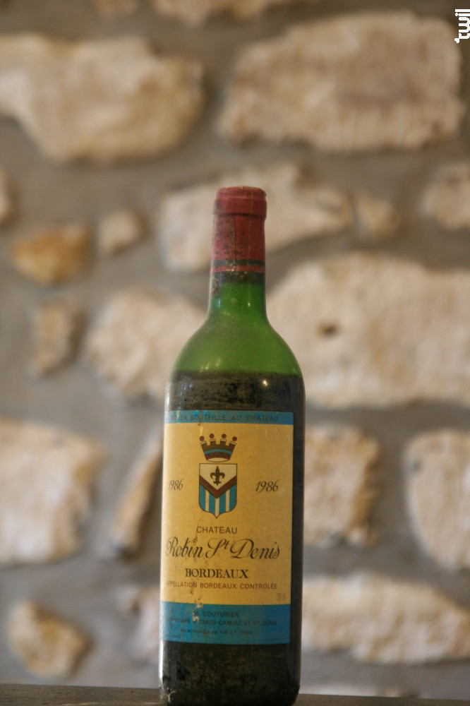 Achat Vin Château Robin Saint-denis Rouge - Bordeaux - Meilleur prix