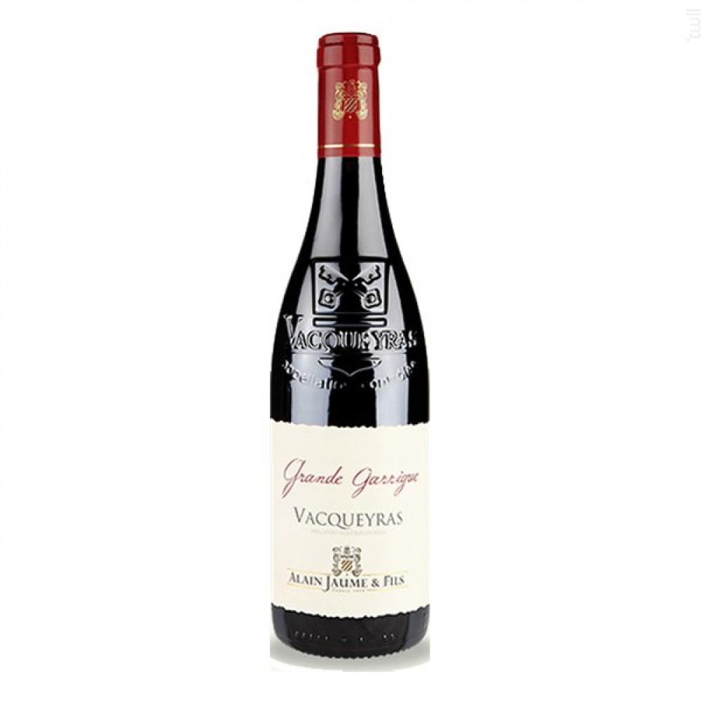 Achat Vin Alain Jaume & Fils 'grande Garrigue' Rouge - Vacqueyras ...