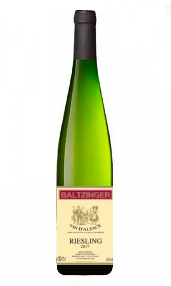 Vins D'alsace Samuel Baltzinger Riesling Alsace vin Blanc