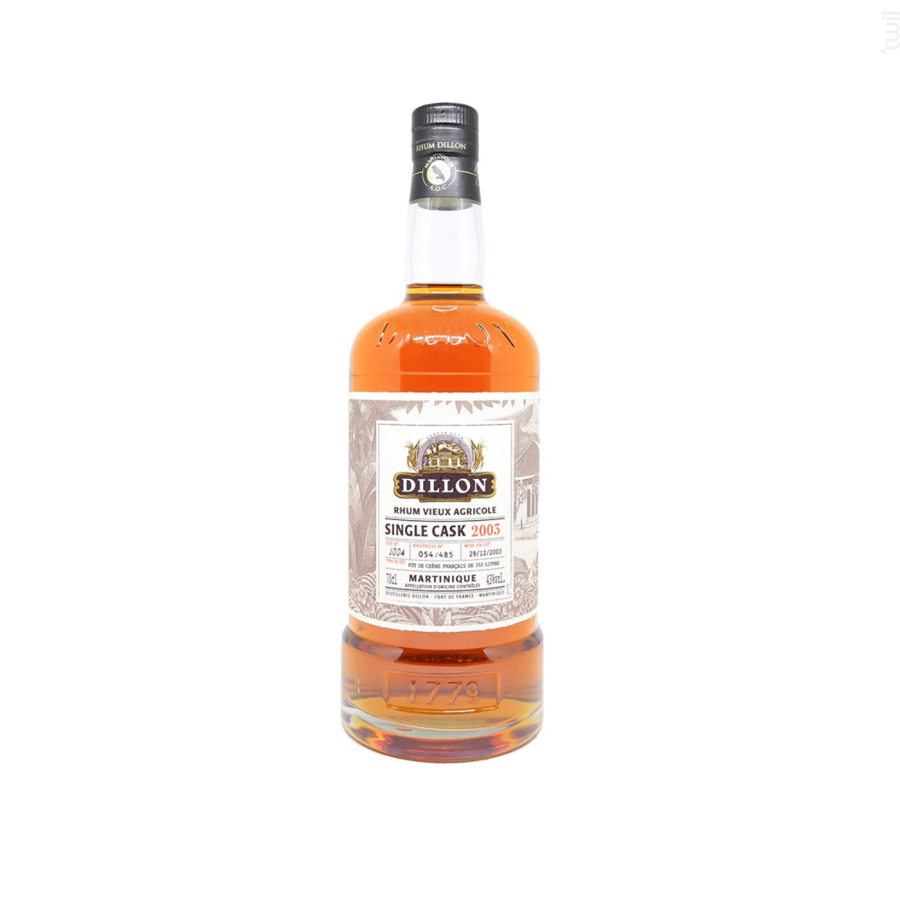 Achat Rhum Single Cask - Maison Dillon - Rhum Rhum vieux