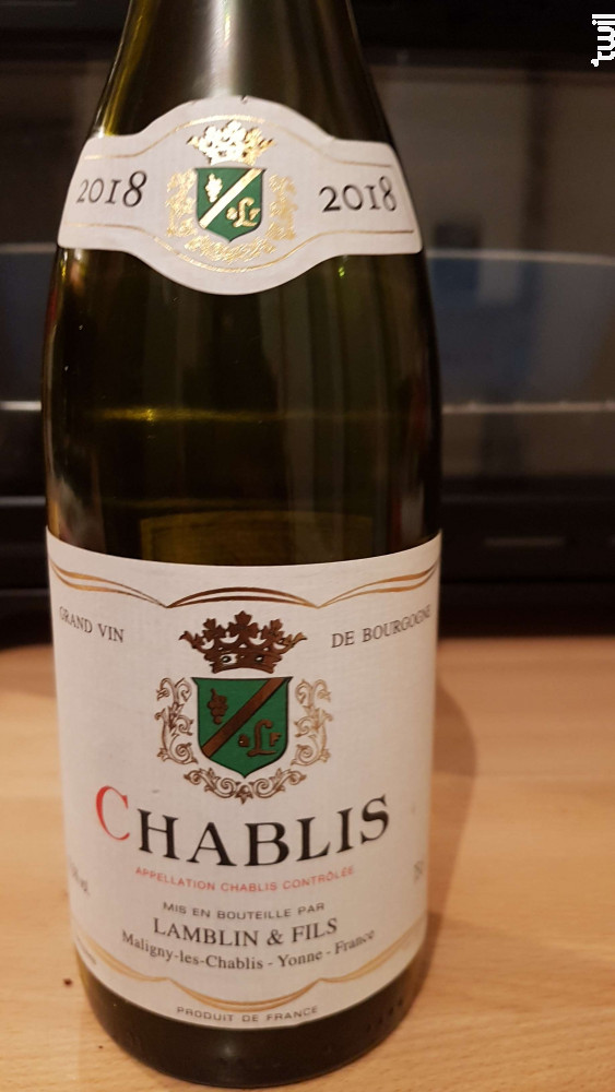 Achat Vin Chablis Blanc - Domaine Lamblin Et Fils - Direct Producteur