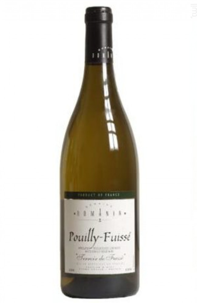 Achat Vin Terroir De Fuissé Blanc - Domaine Romanin - Pouilly-fuissé ...