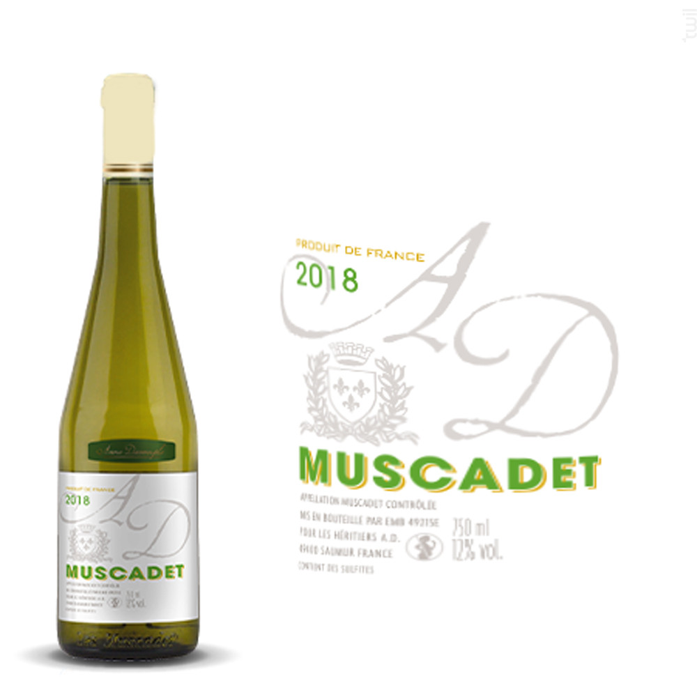 Achat Vin Muscadet Blanc - Anne Dexemple Et Les Héritiers A.d ...