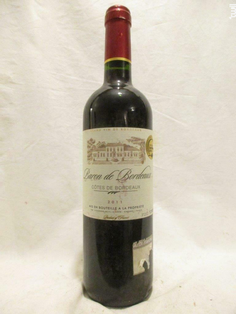 Achat Vin Bordeaux Rouge - Baron De Bordeaux - Meilleur prix