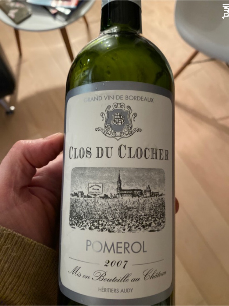 Achat Vin Clos Du Clocher Rouge - Pomerol - Meilleur prix