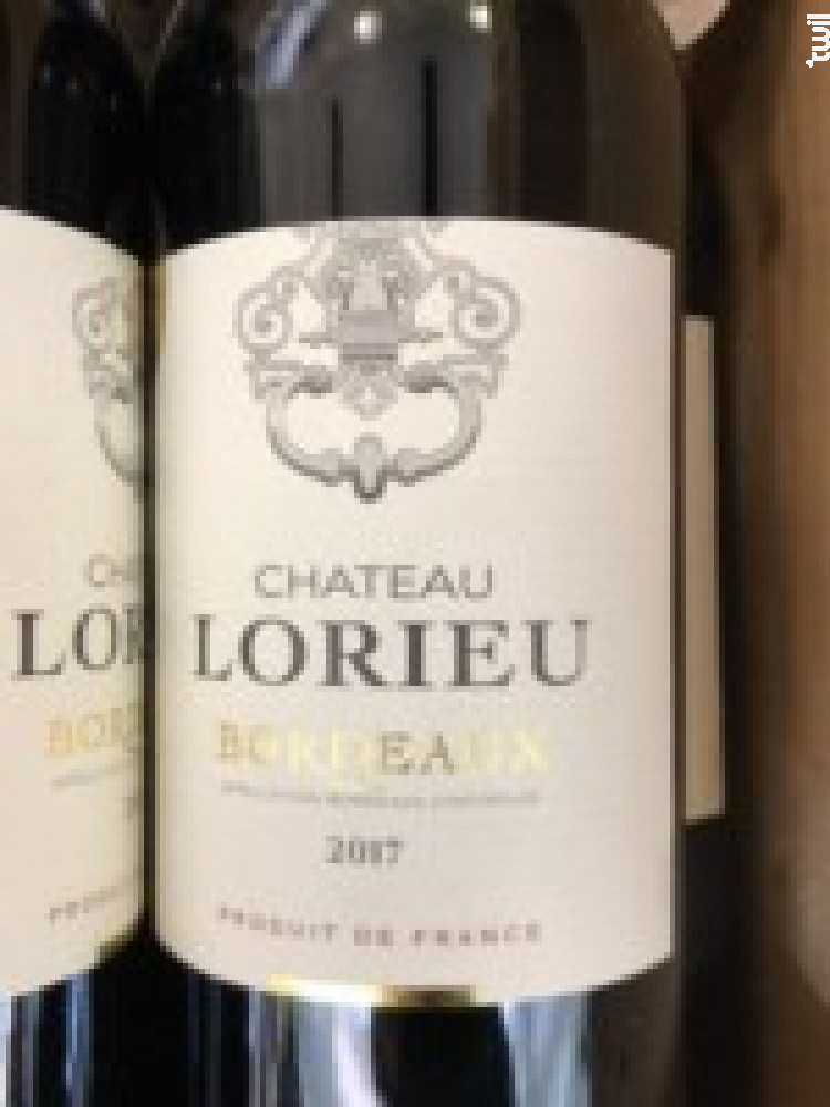 Achat Vin Château Lorieu Rouge - Bordeaux - Meilleur prix