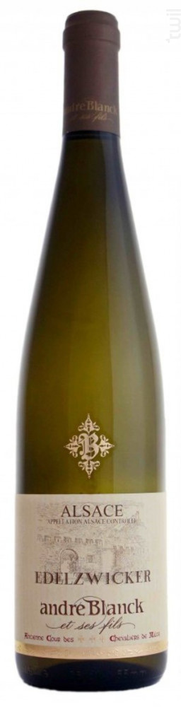 Achat Vin Edelzwicker Blanc - André Blanck & Fils - Alsace Edelzwiker ...