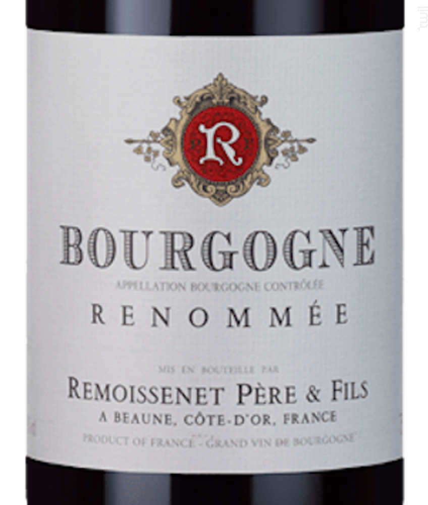 Remoissenet Bourgogne Renommée vin Rouge