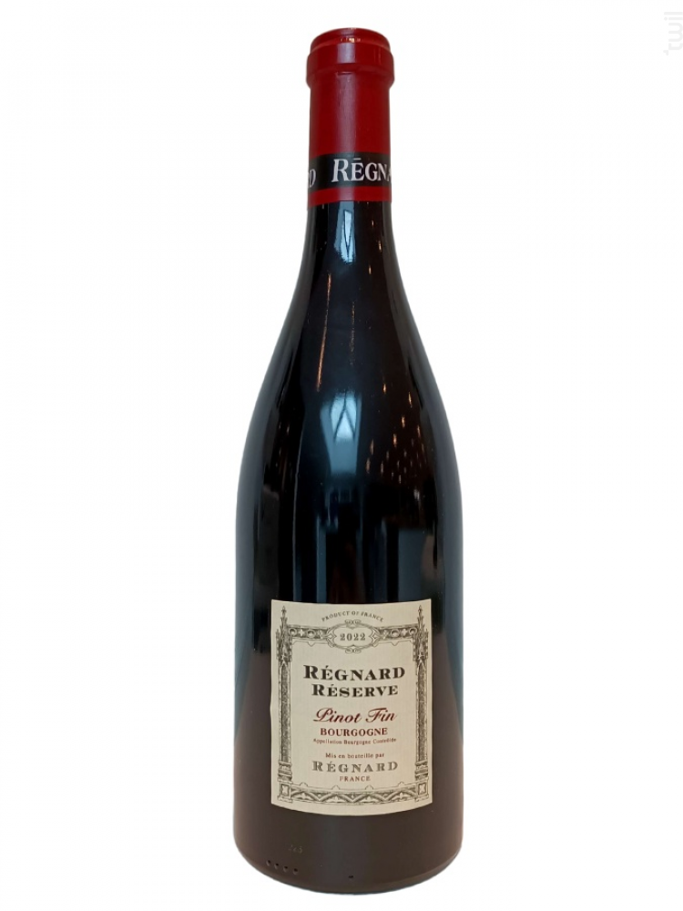 Achat Vin Réserve Pinot Fin Rouge - Maison Régnard - Bourgogne ...