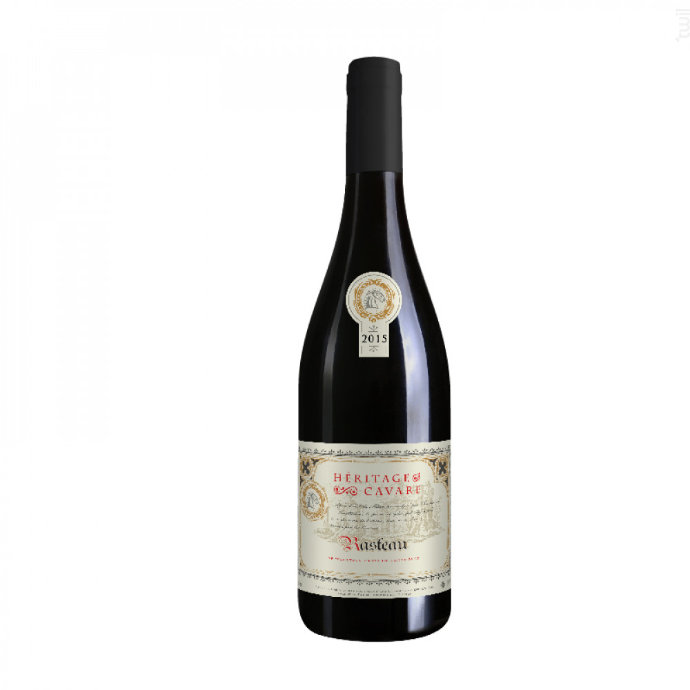 Achat Vin Rasteau Rouge - Héritage Cavare - Meilleur prix