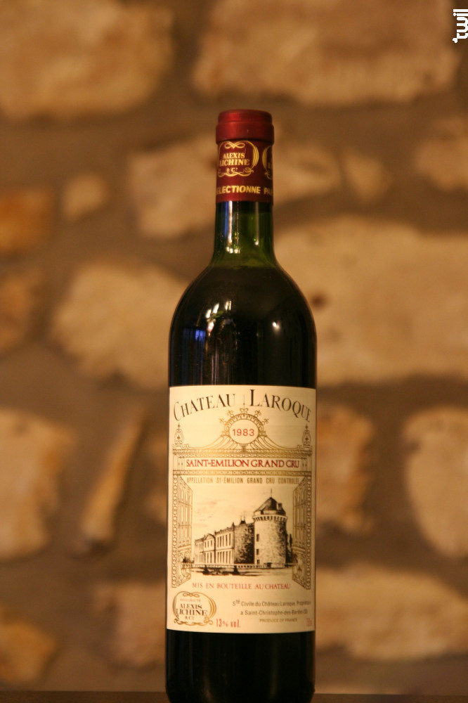 Château Laroque Saint-Émilion Grand Cru vin Rouge Bordeaux