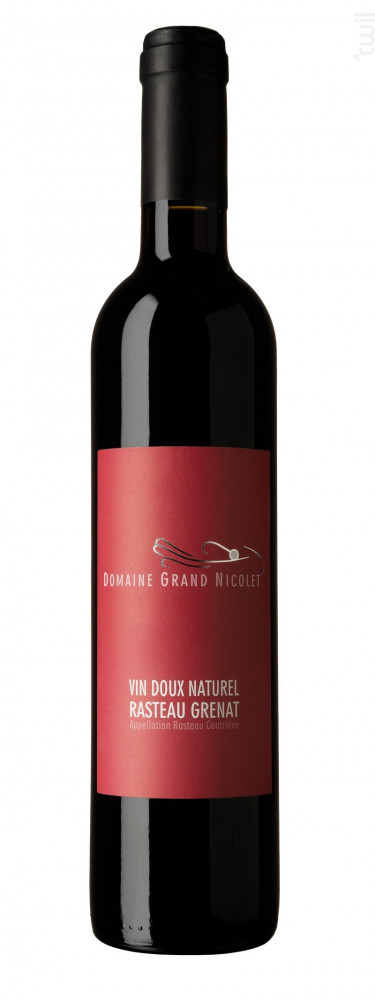 Achat Vin 50cl Vin Doux Naturel Rasteau Rouge Rouge - Domaine Grand ...