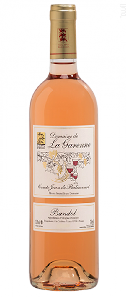 Achat Vin Bandol Rosé - Domaine De La Garenne - Bandol - Meilleur prix