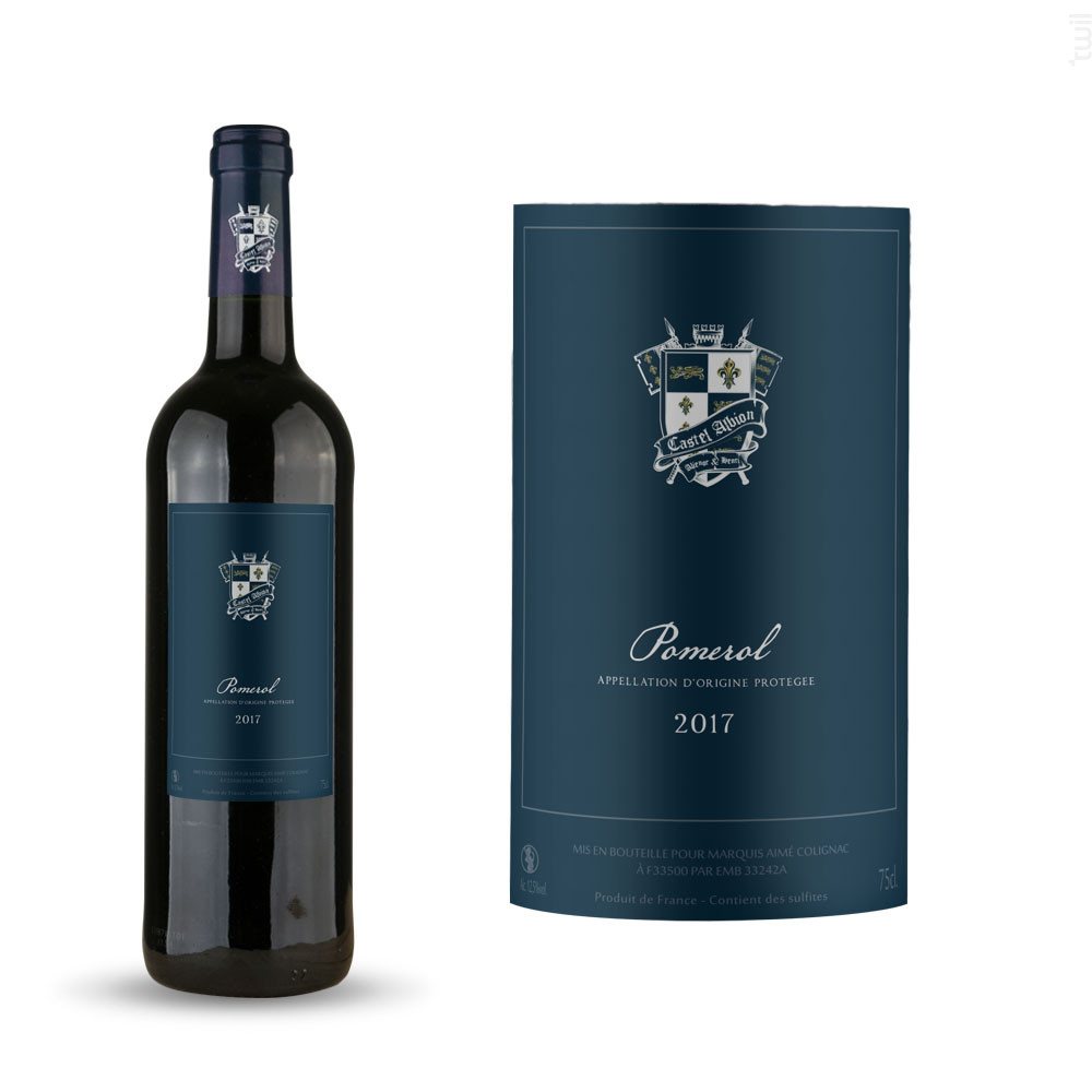Achat Vin Pomerol Rouge - Castel Albion - Meilleur prix