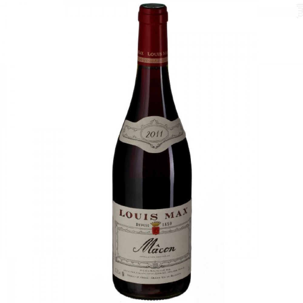 Achat Vin Louis Max Mâcon Rouge - Meilleur prix