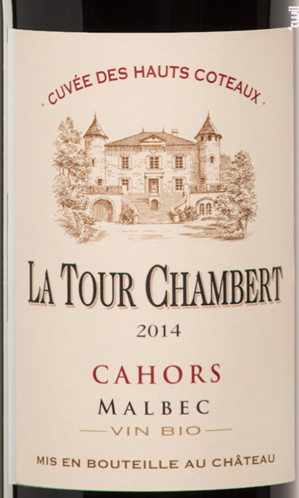 Achat Vin La Tour Chambert Rouge - Maison Rigal - Cahors - Meilleur prix