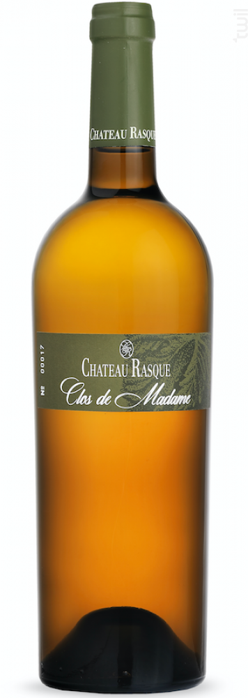 Achat Vin Clos De Madame Blanc - Château Rasque - Côtes-de-provence ...