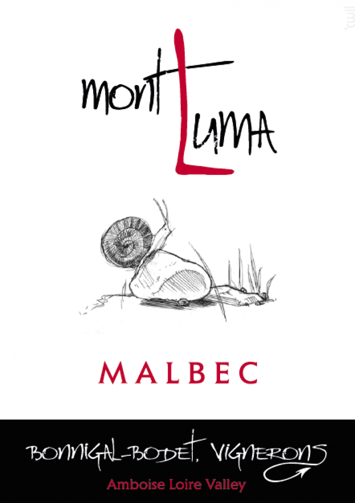 Achat Vin Mont Luma Rouge - Bonnigal Bodet - Touraine-amboise - Direct ...