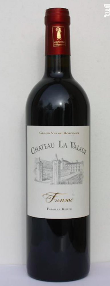 Achat Vin Château La Valade Rouge - Fronsac - Meilleur prix