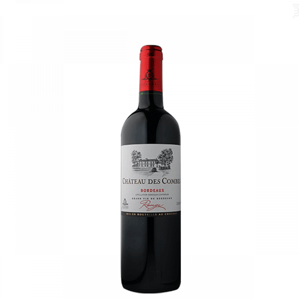 Achat Vin Château Des Combes Rouge - Bordeaux - Meilleur prix