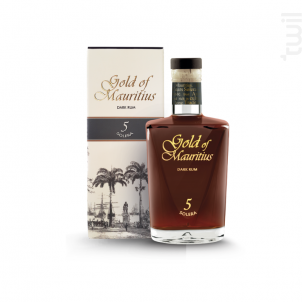 Achat Rhum Gold Of Mauritius - Solera 5 Ans - Rhum Rhum traditionnel