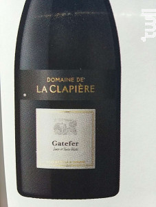 Achat Vin Gatefer Rouge - Domaine De La Clapiere - Vin De Pays D'oc ...